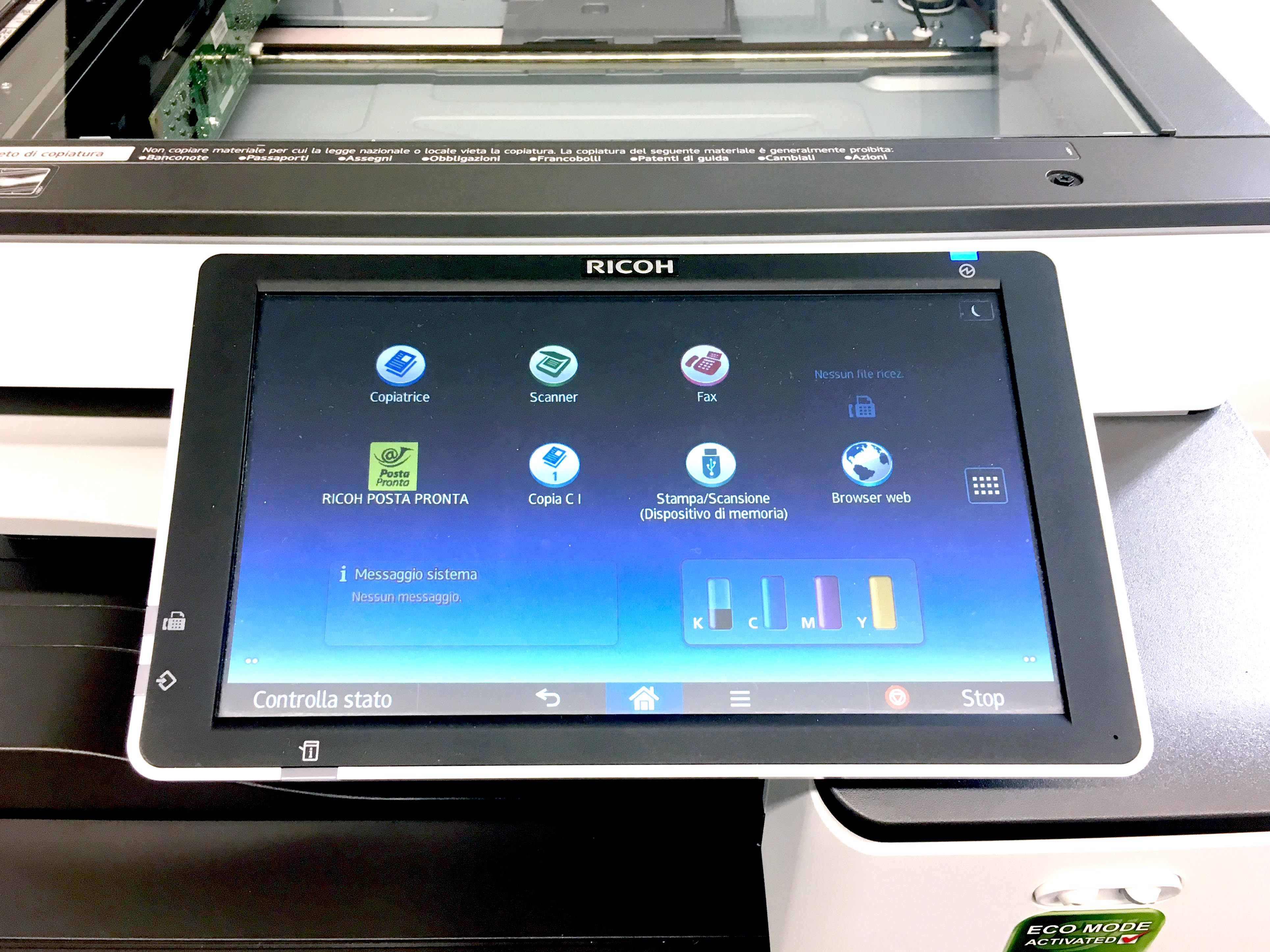 Ricoh Smart Operation Panel - LineaEDP