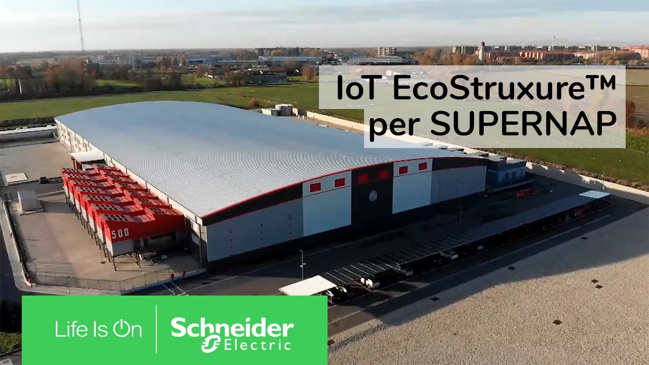 Standard EcoStruxure per il data center di SUPERNAP Italia - LineaEDP