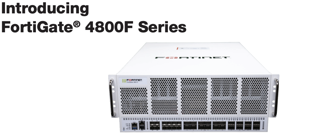 Fortinet presenta FortiGate 4800F - LineaEDP