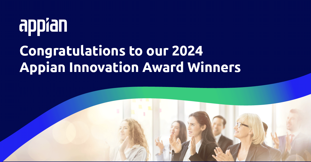 Appian Innovation Awards: conosciamo i vincitori del 2024 - LineaEDP