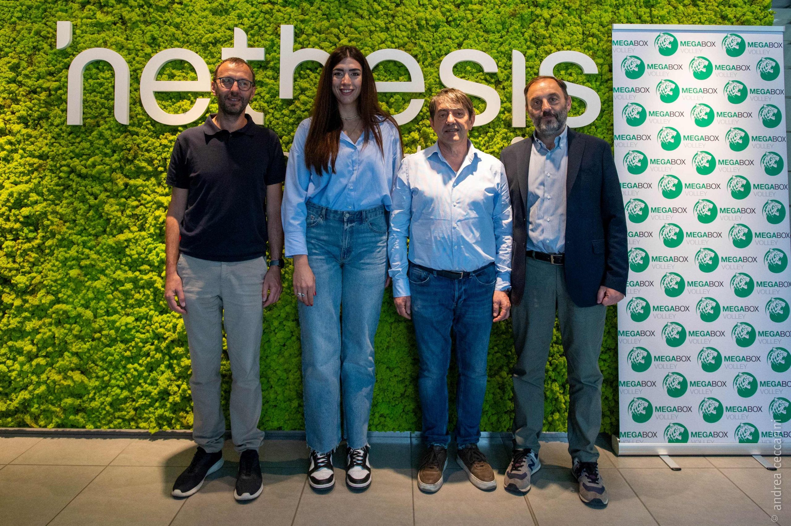 Nethesis scende in campo con Megabox nella serie A1 di volley - LineaEDP
