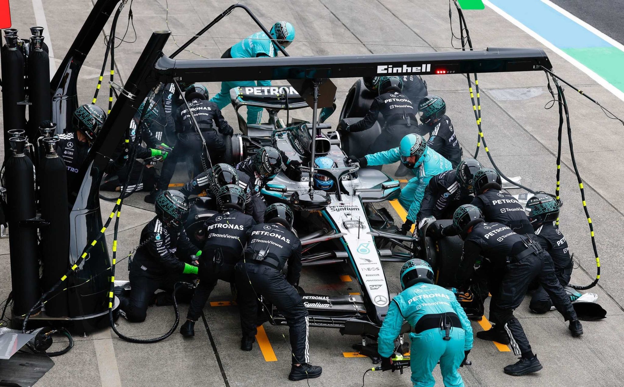 Mercedes-AMG PETRONAS F1 Team e SAP insieme in pista - LineaEDP